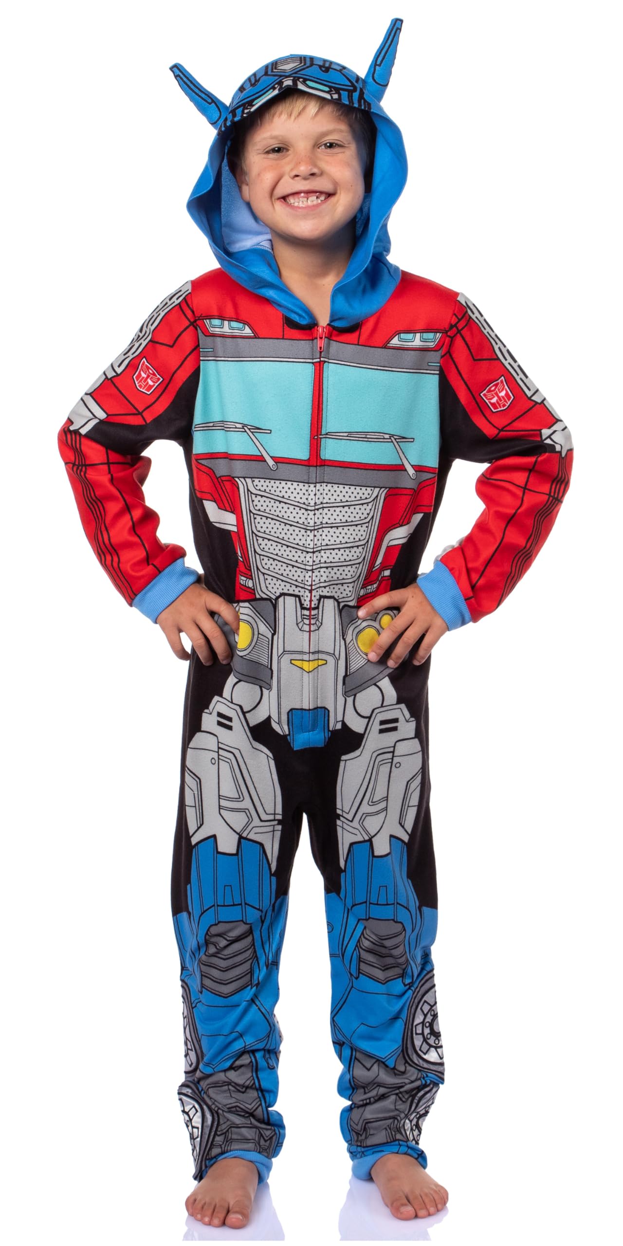 Snapklik.com : INTIMO Transformers Boys Retro Union Suit One Piece Pajama Outfit - Optimus And ...