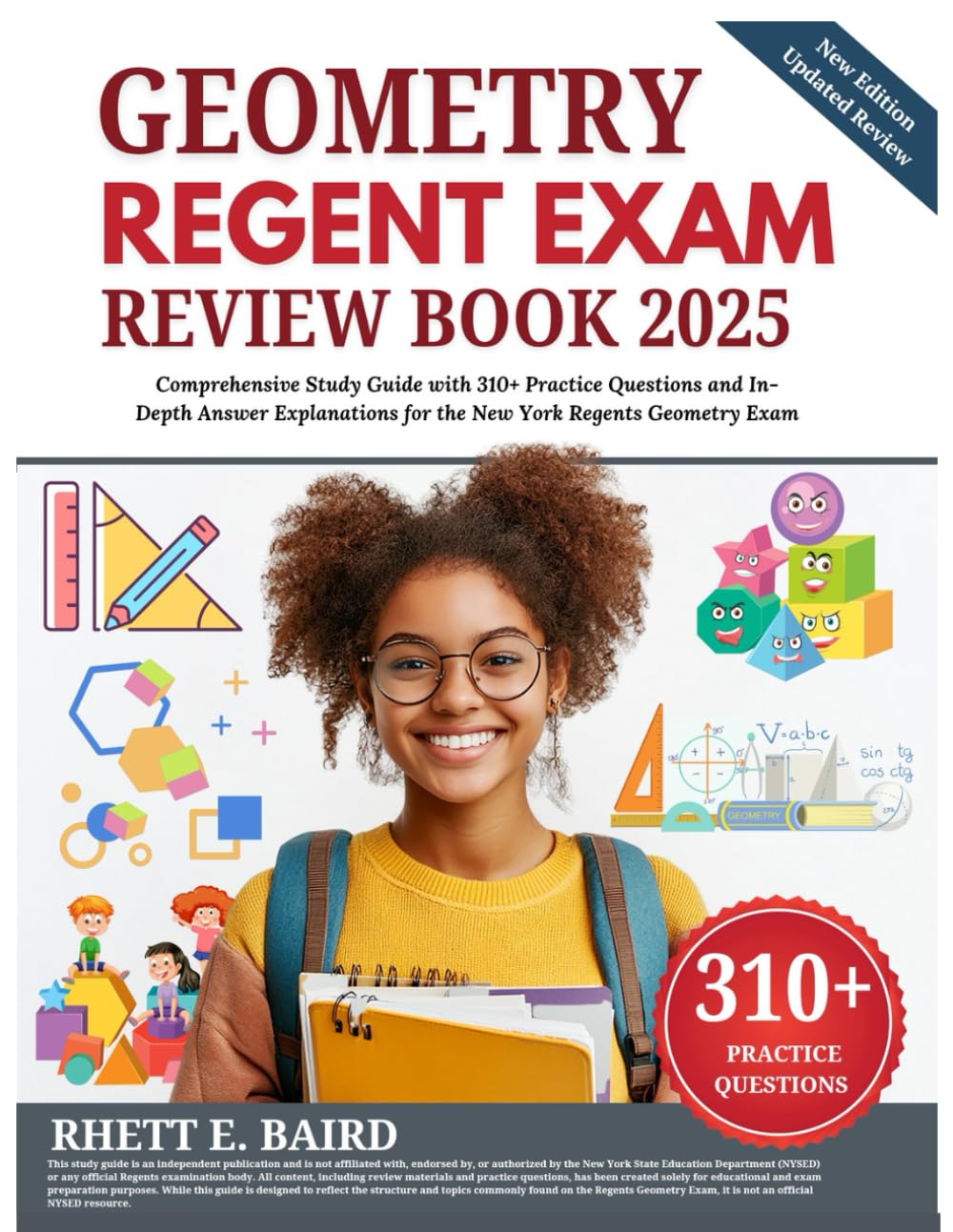 Geometry Regents Exam Review Book 2025: Comprehensive Study Guide with ...