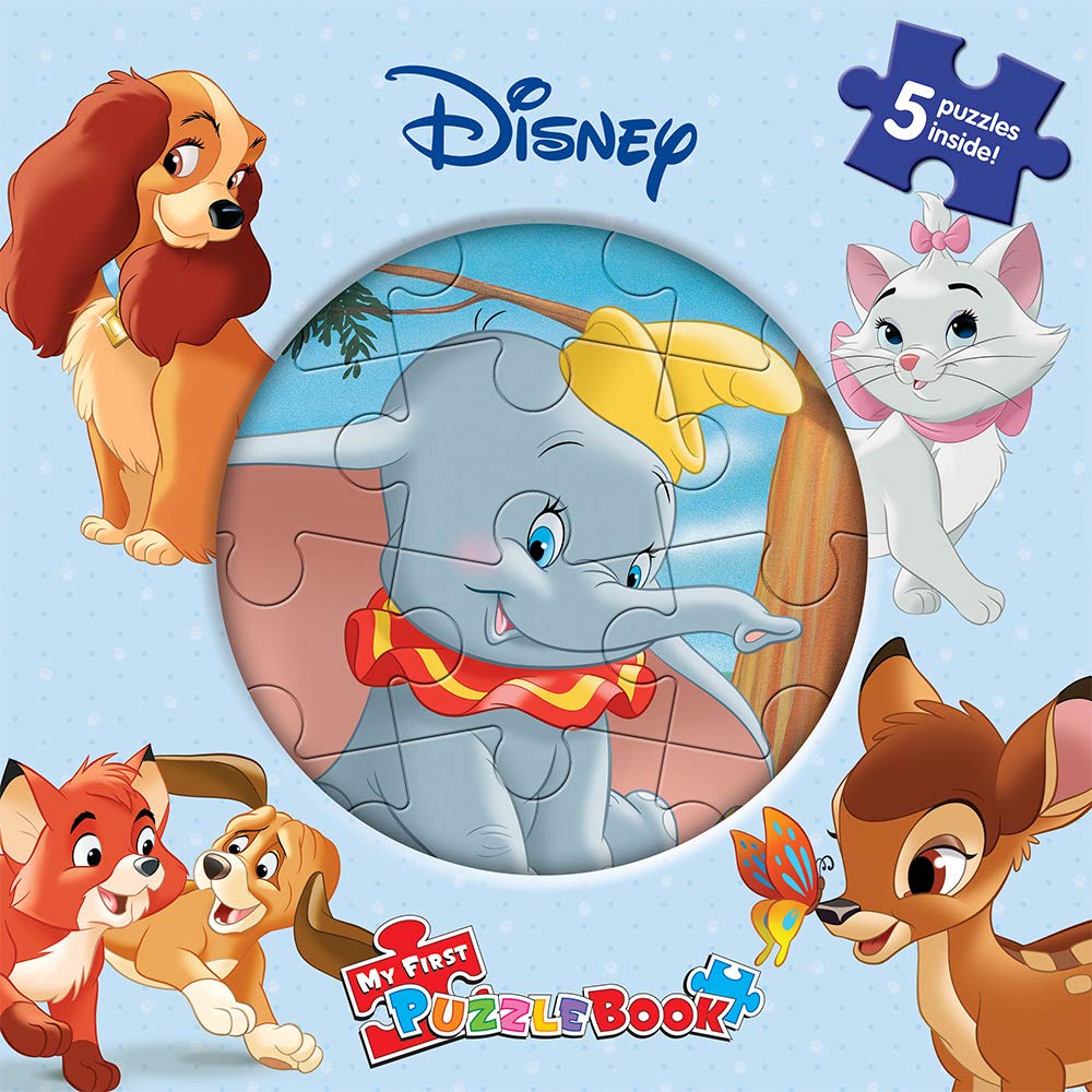 Disney Animals My First Puzzle Book - Jigsaw Puzzles for kids, 10-page ...