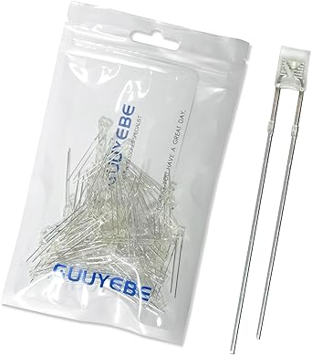 GuuYebe 2x3x4 White LED Diode Light Bright Lighting Bulb Lamps ...