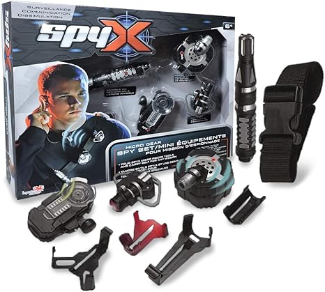 Spy X Micro Gear Set - Set of Spy Gadgets for Kids Small, Spy Gear ...