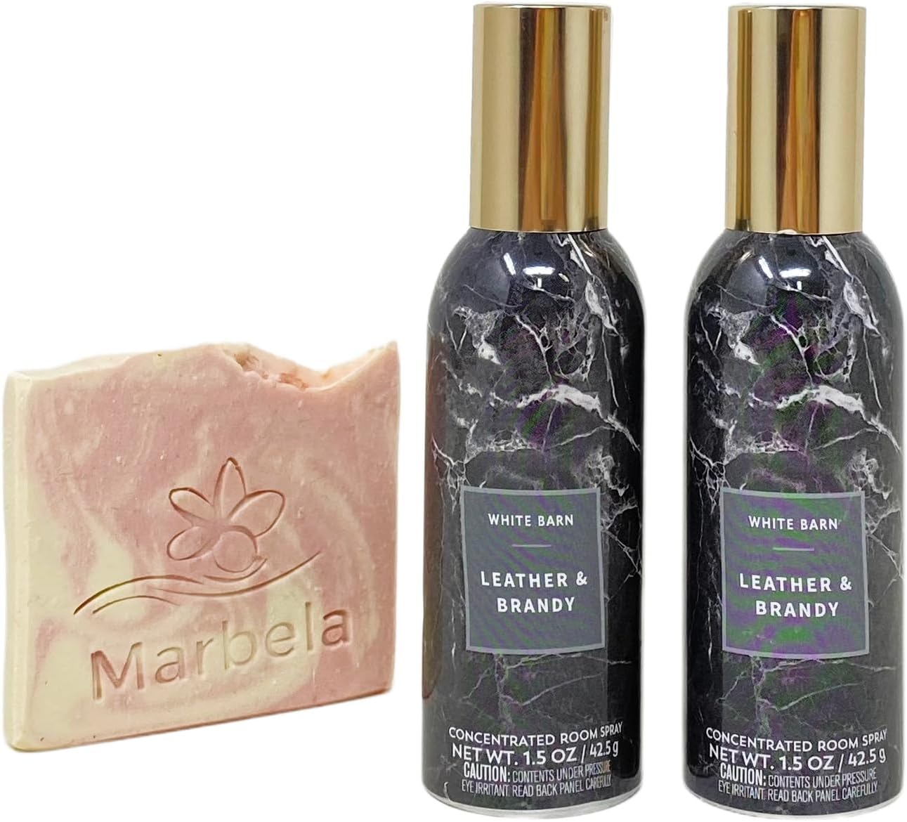 Amazon.com: Bath & Body Works 2 Pack Leather & Brandy Concentrated Room ...