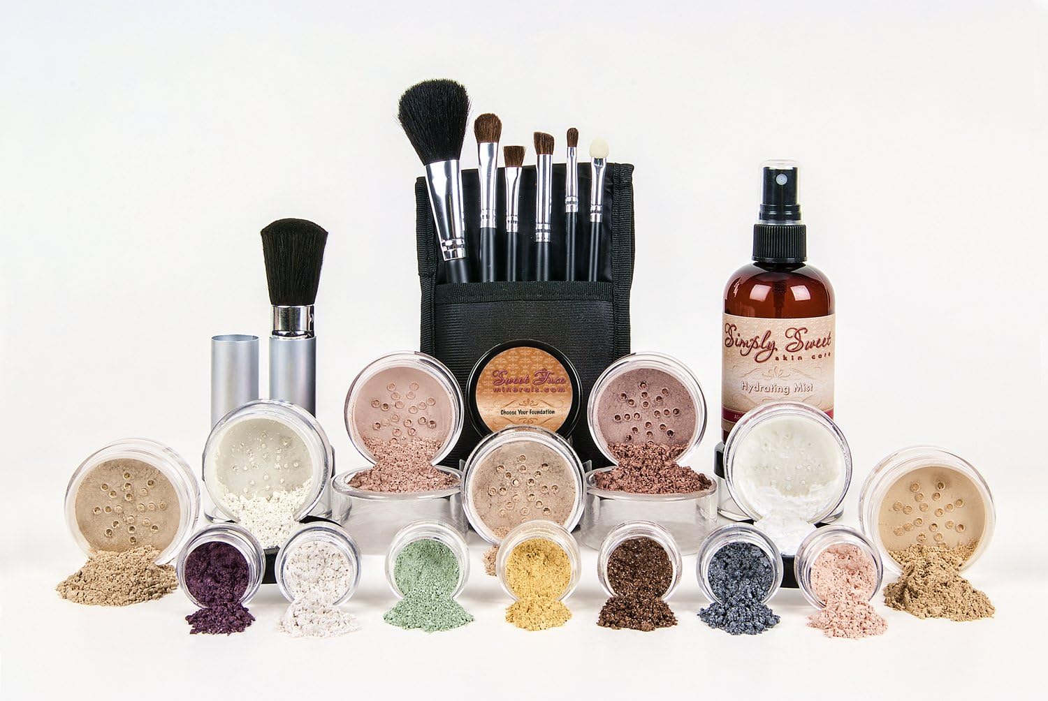 Amazon.com : ULTIMATE KIT (FAIR 2) Full Size Mineral Makeup Set Matte ...