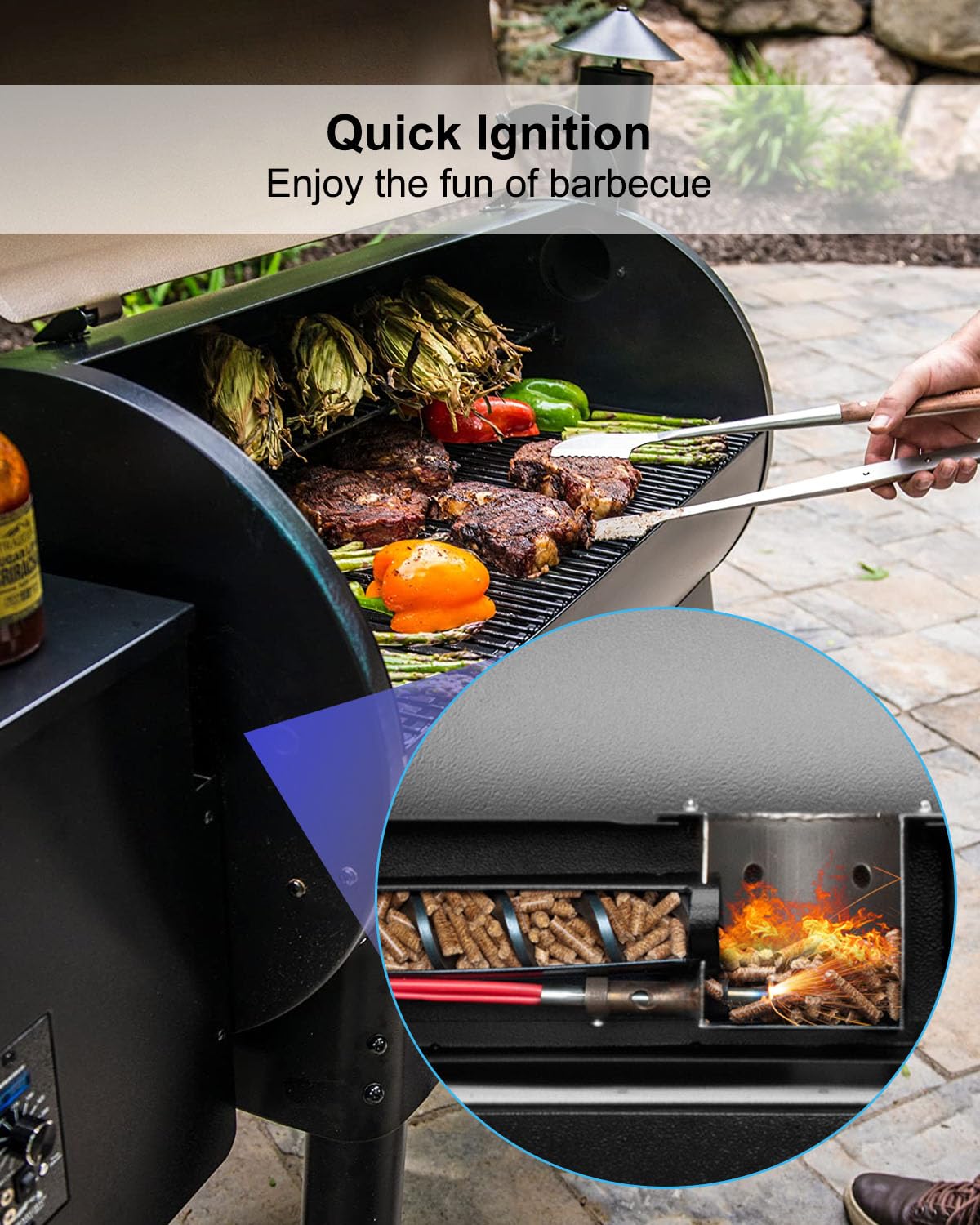 Snapklik.com : Hot Rod Ignitor Kit Fit For D2 Traeger Pro 575/780 And ...