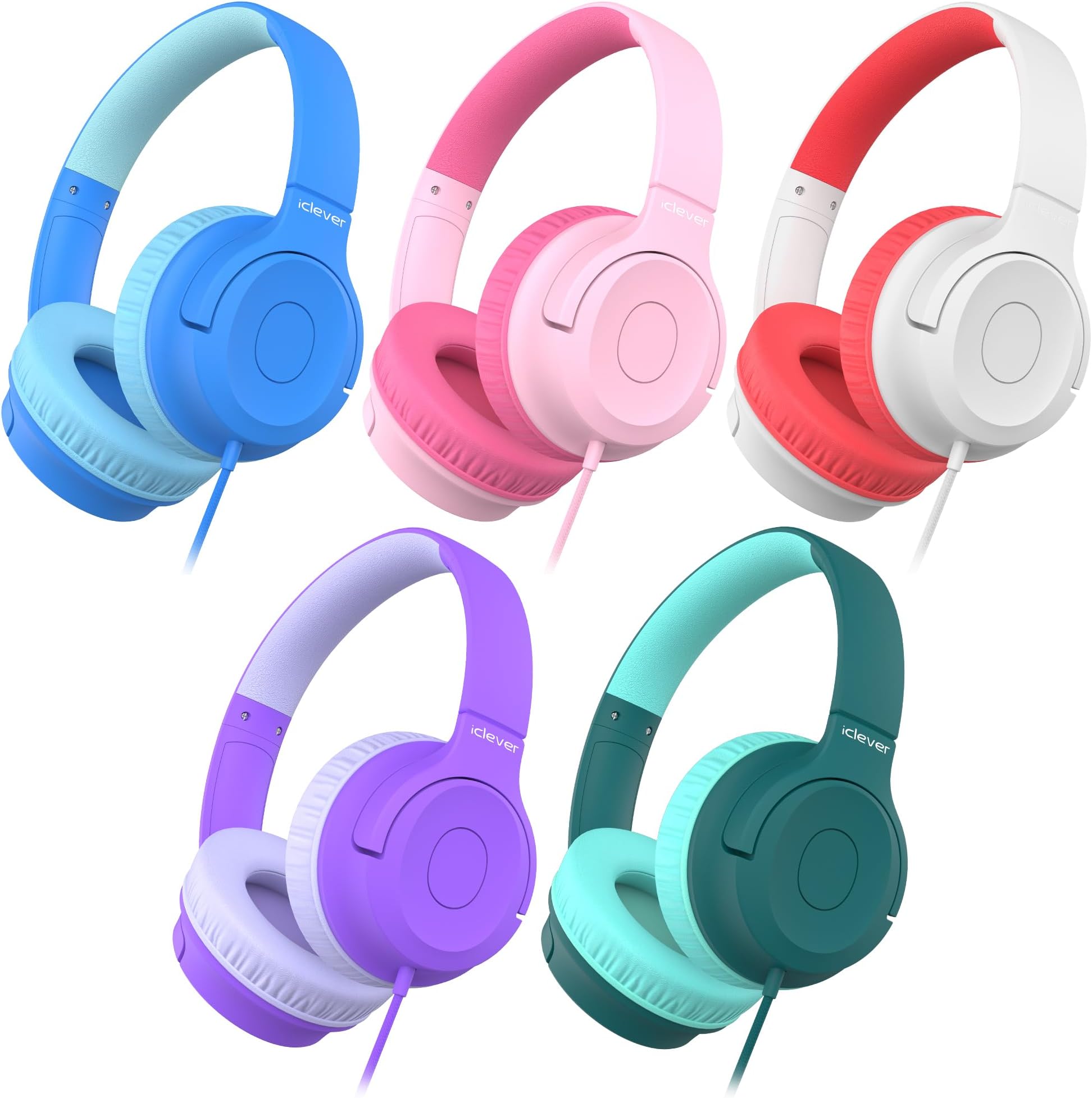 Amazon.com: Kaysent School Headphones for Classroom Students - (KHPC ...