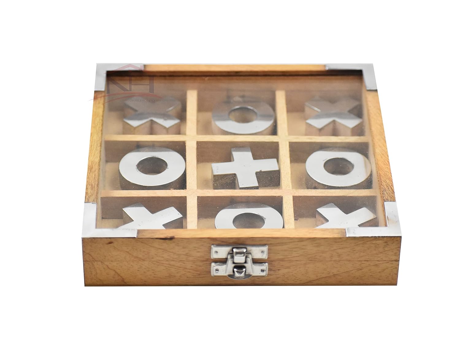 Buy Rosewood Tic Tac Toe Table top Game Set | Handcrafted Wooden Tic ...