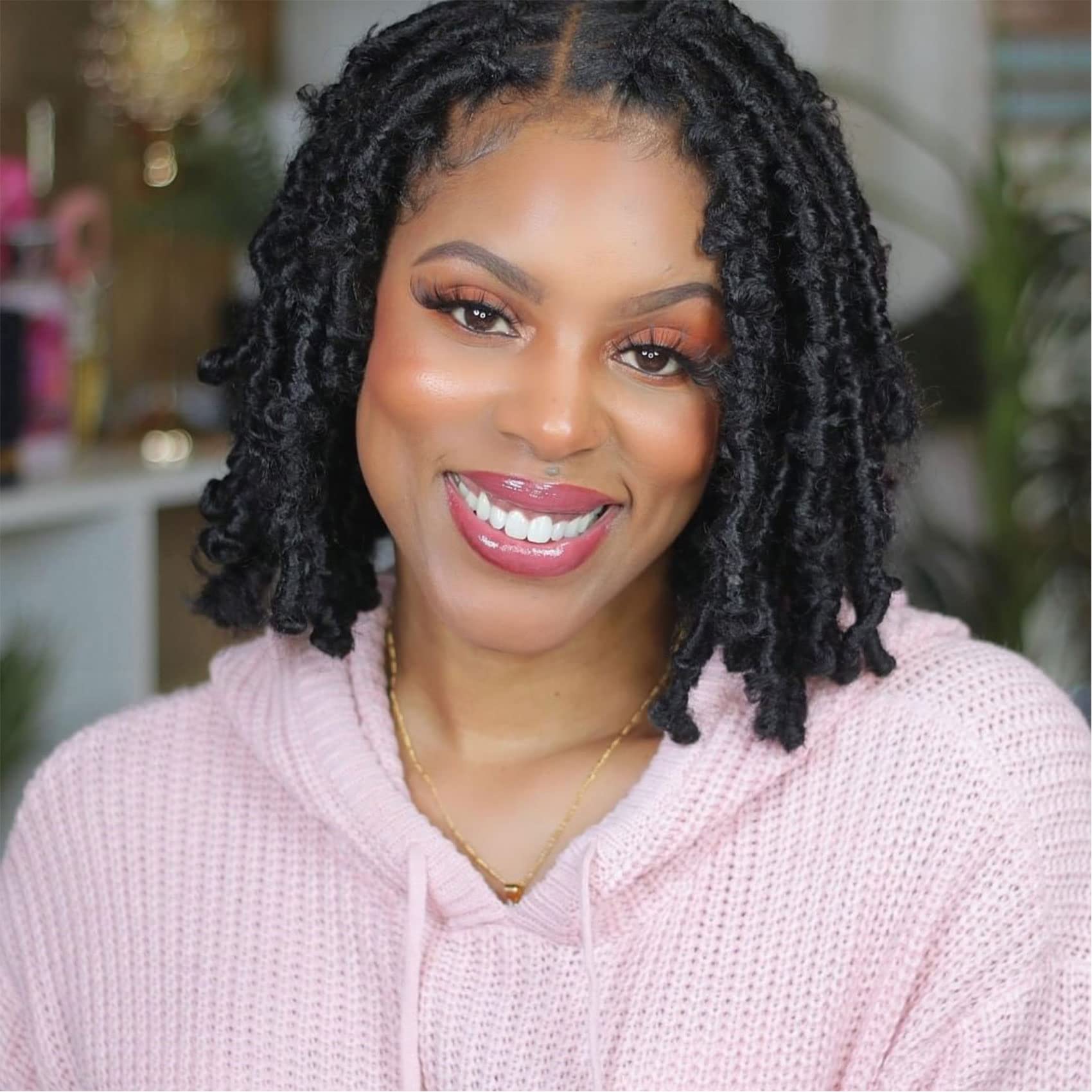 Butterfly Locs Crochet Hair 12 Inch Pre Looped Butterfly Locs ...