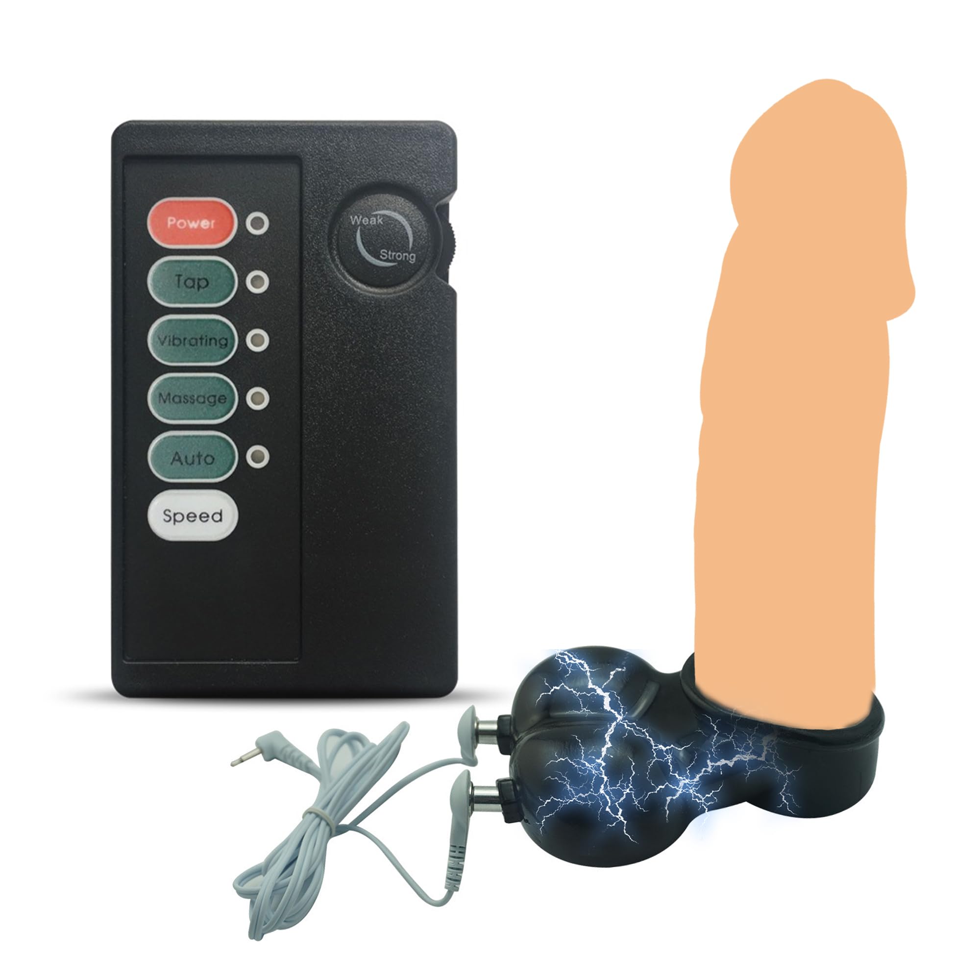 Buy Testicle Crusher Cbt Electric Shock Testicles Toys Electro Chastity Estim Sex Toy Electrical