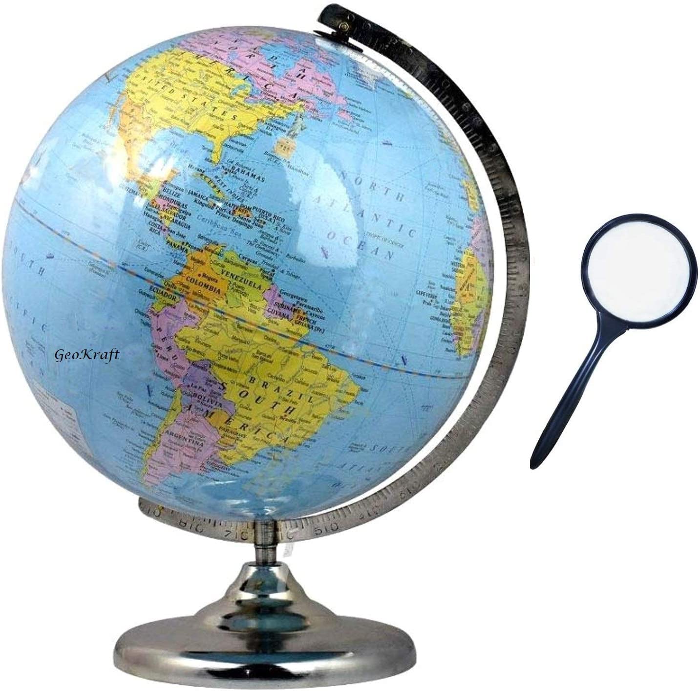 Buy TECHBLAZE 10 Inch Globe for Students World Globe Political ...