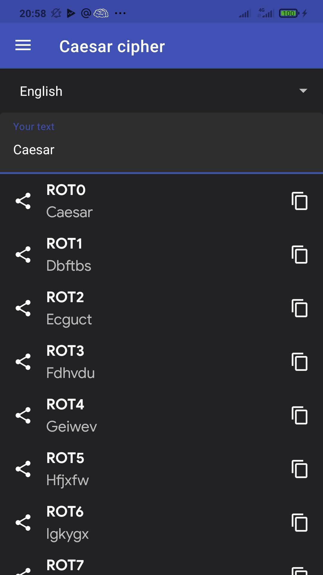 Ciphers - Create a secret - App on Amazon Appstore