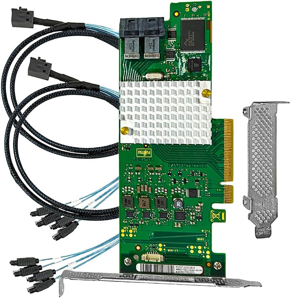 Amazon.com: SAS HBA Card Compatible with LSI 9211 & 9300-8i IT Mode ...