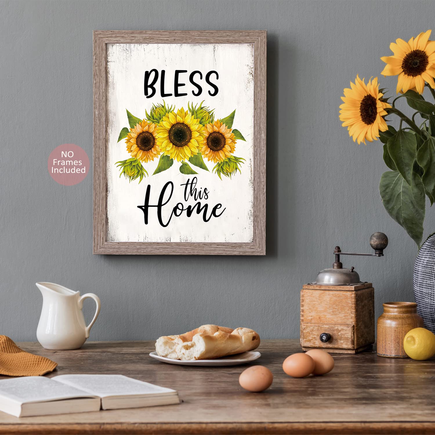 Sunflower Designs For Kitchen Cozy Sunflower Kitchen Ideas For A