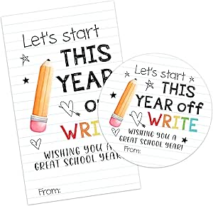 Amazon.com: Back to School Stickers for Teens-40Pcs Let’s Start This ...