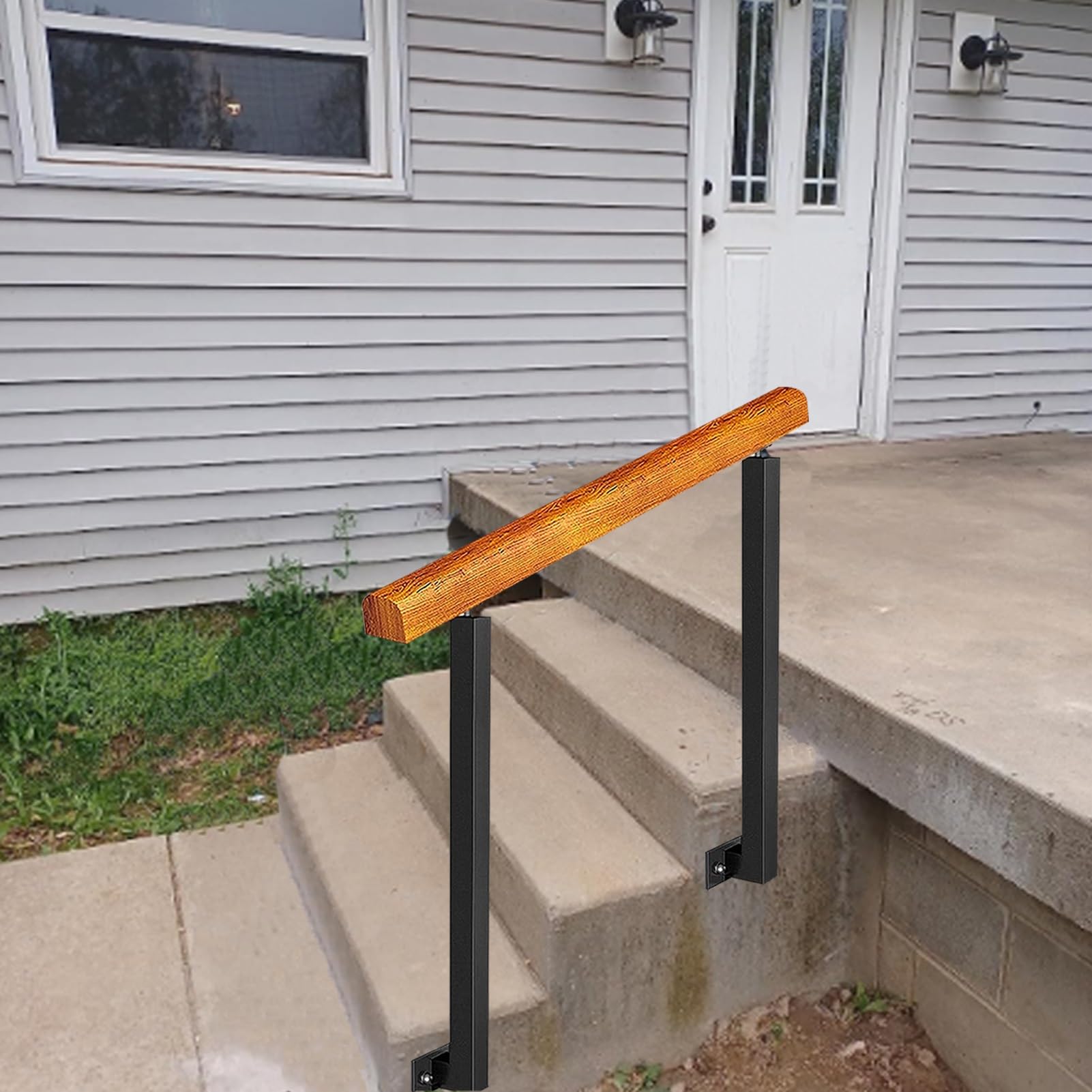 Exterior Handrails For Concrete Steps
