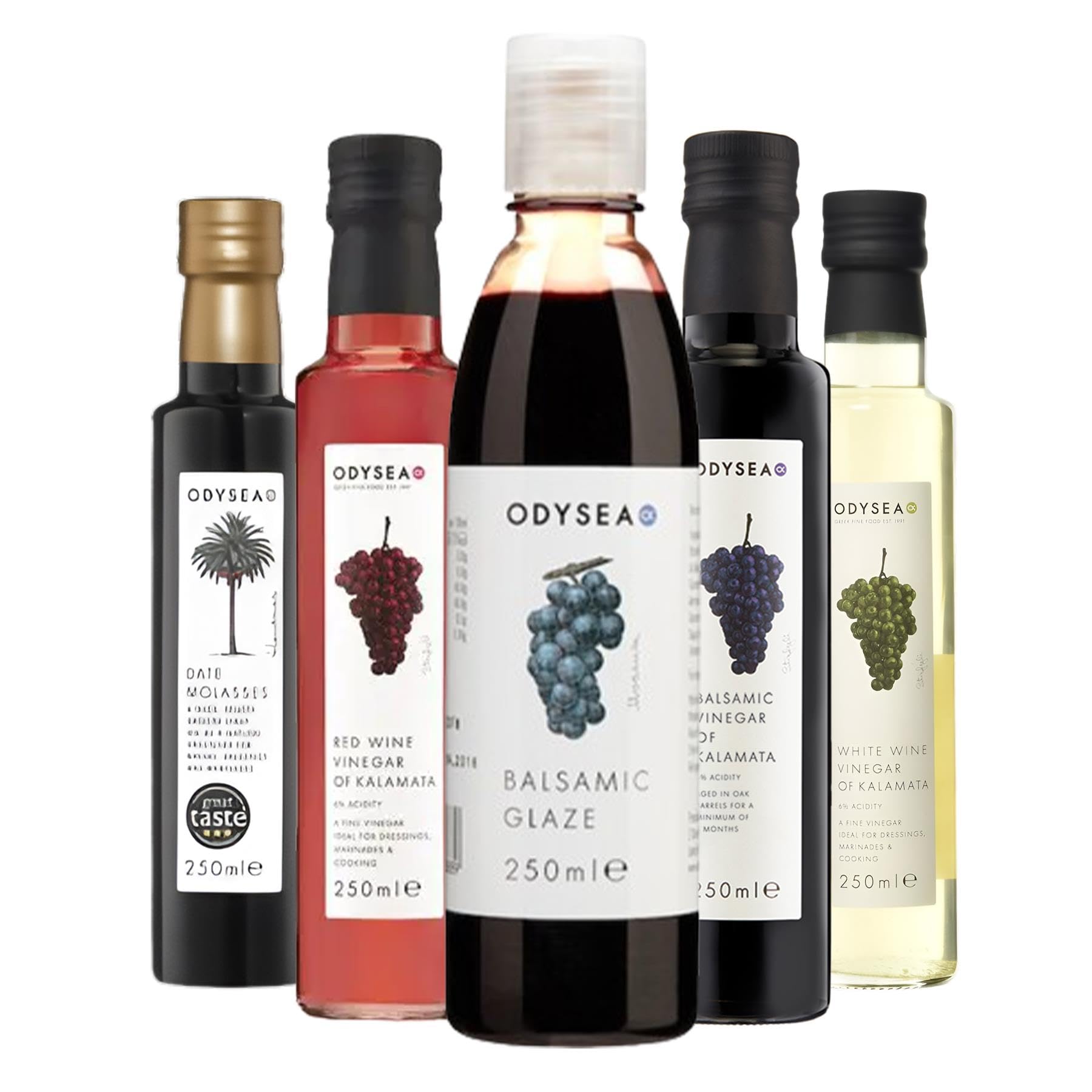 2 X 250ml Odysea Balsamic Vinegar Bottle Pick N Mix - Choose From 5 ...