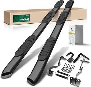Amazon.com: YHTAUTO 5 Inch Running Boards Side Steps Compatible with ...