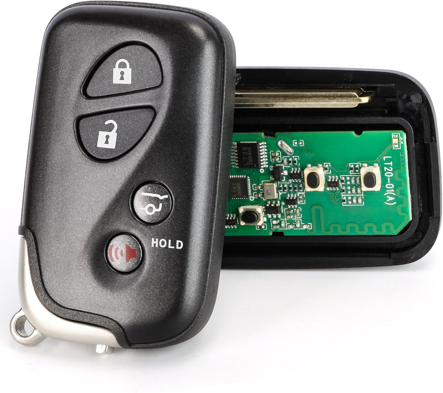 Amazon.com: Aichiyu Smart Remote Key Fob Replacement for Lexus GX460 ...