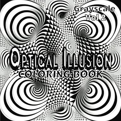 Amazon.com: Optical Illusion Coloring Book: Volume 2 - 50 Unique ...