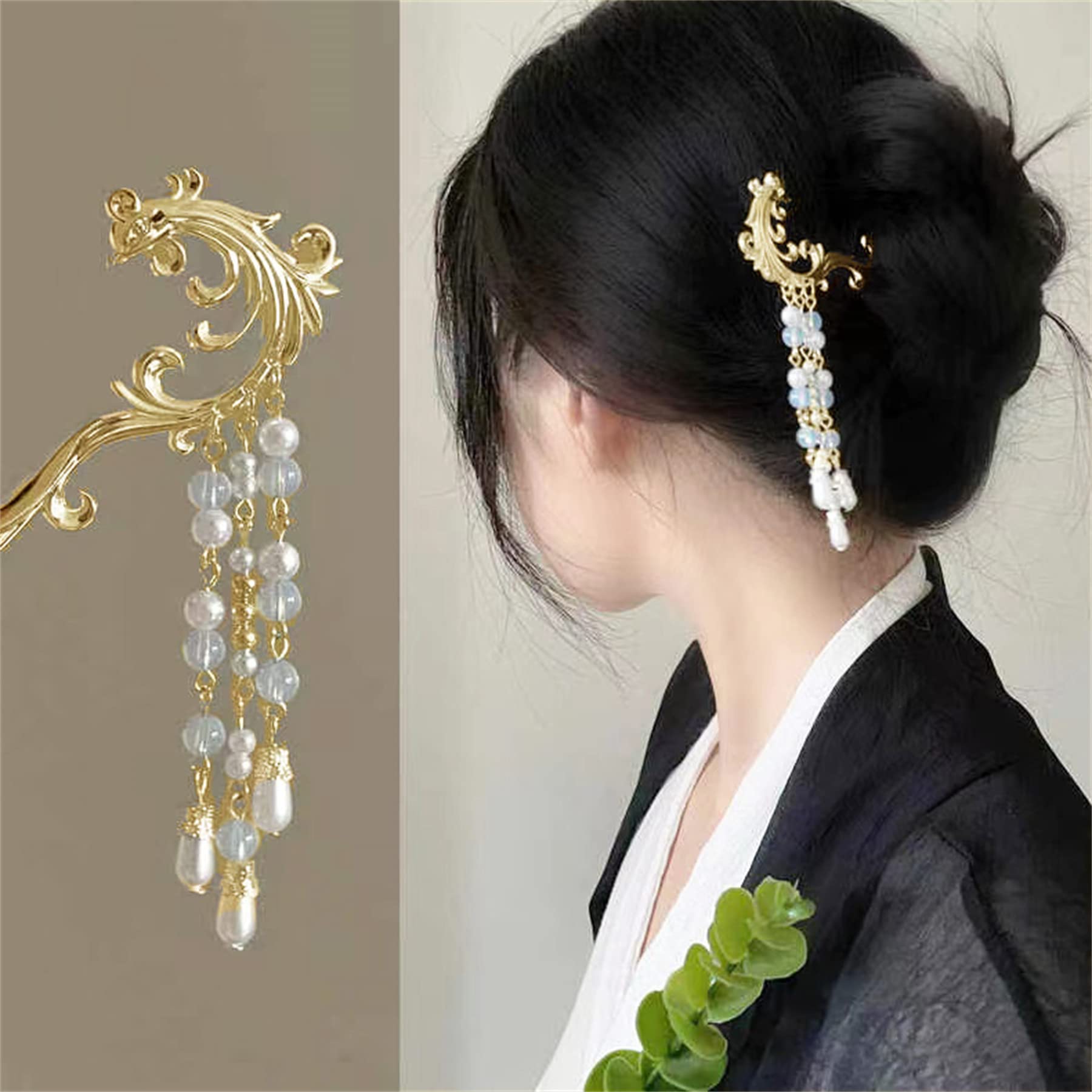 Traditional Chinese Hairstyles With Chopsticks