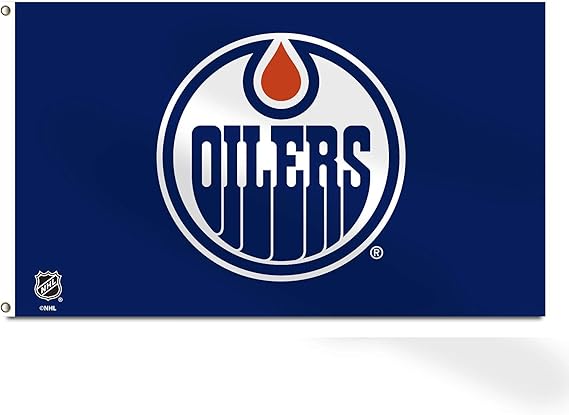 Edmonton Oilers Flag | Single Sided Banner 3' x 5', Outdoor Flags ...