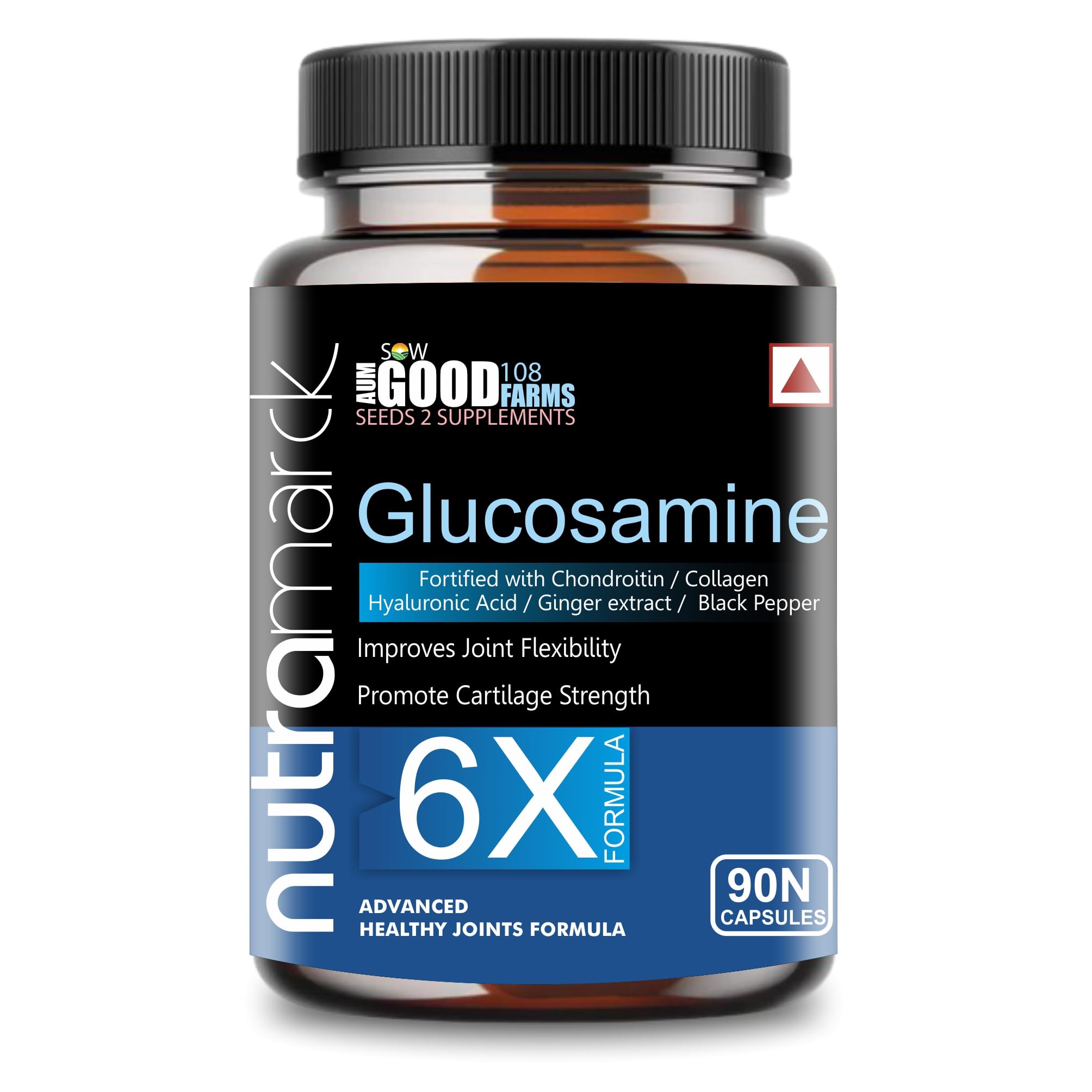 NutraMarck's Glucosamine 6X Capsules | Complete Joint Support Formula ...