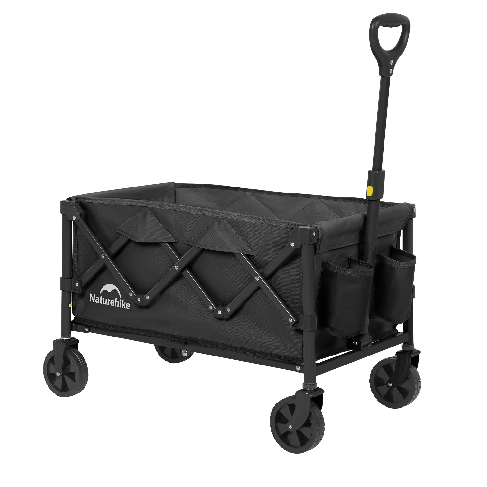 Naturehike Lightweight Cart, Collapsible Portable Wagon Cart, 80 Liters ...