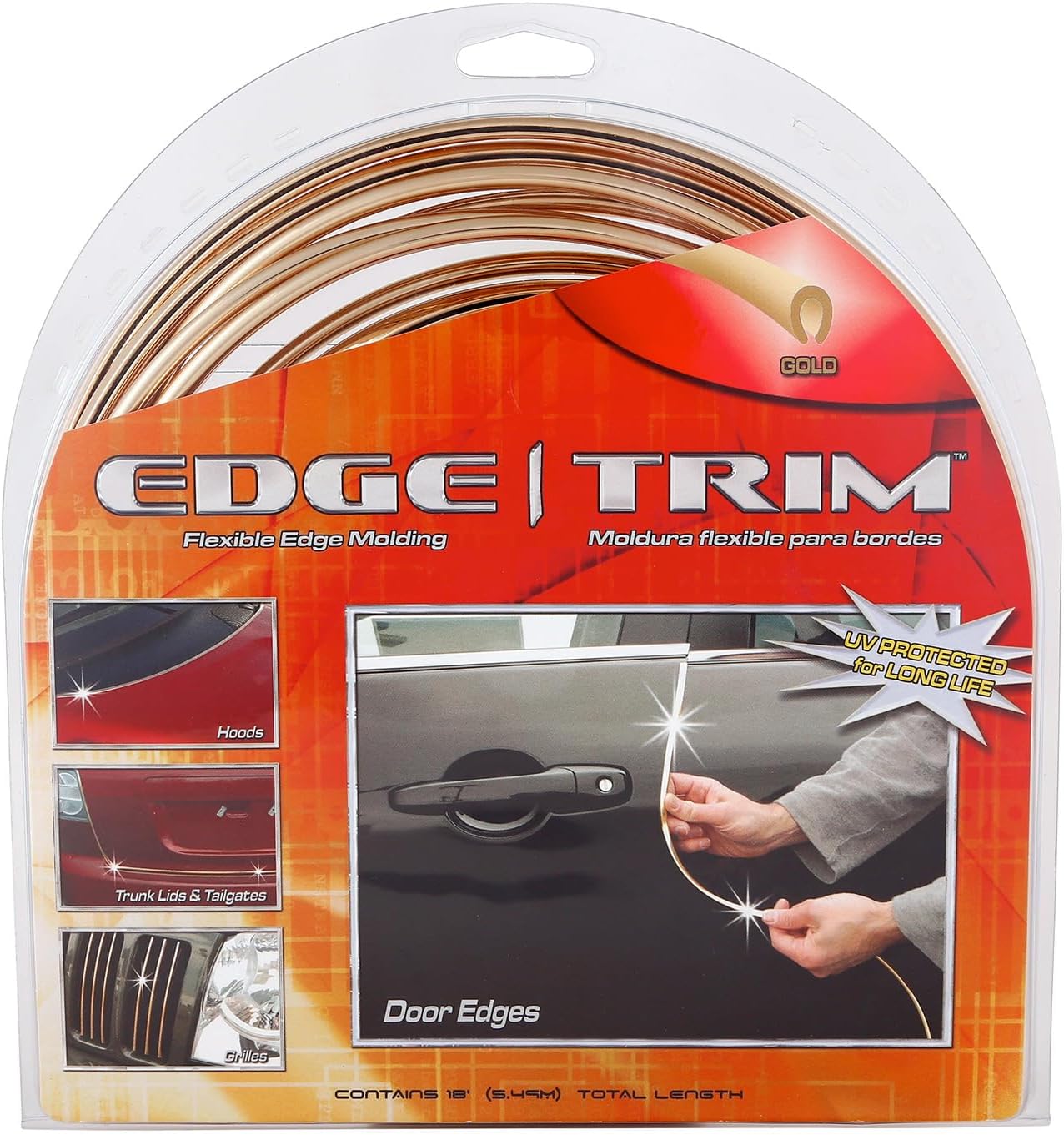 Amazon.com: Cowles Custom - Carbon Fiber Style Edge Trim for Cars - 18 ...