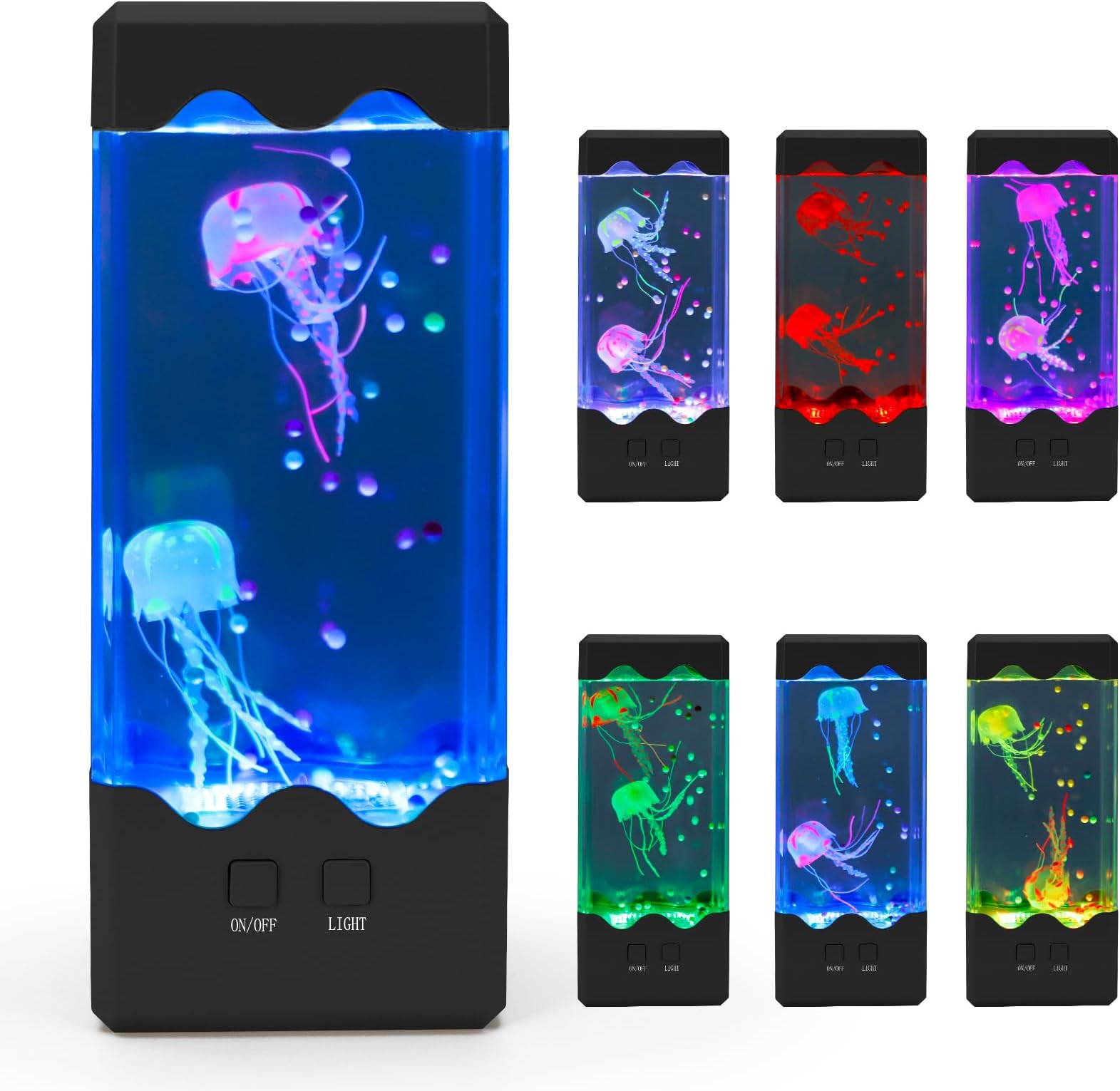 Amazon.com: NIUFAN Jellyfish Lamp, LED Jelly Fish Aquarium Tank Night ...