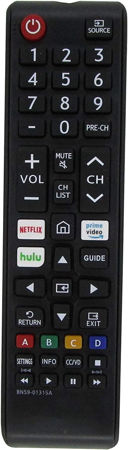 Amazon.com: HCDZ Replacement Remote Control for Samsung UN43TU7000FXZA ...