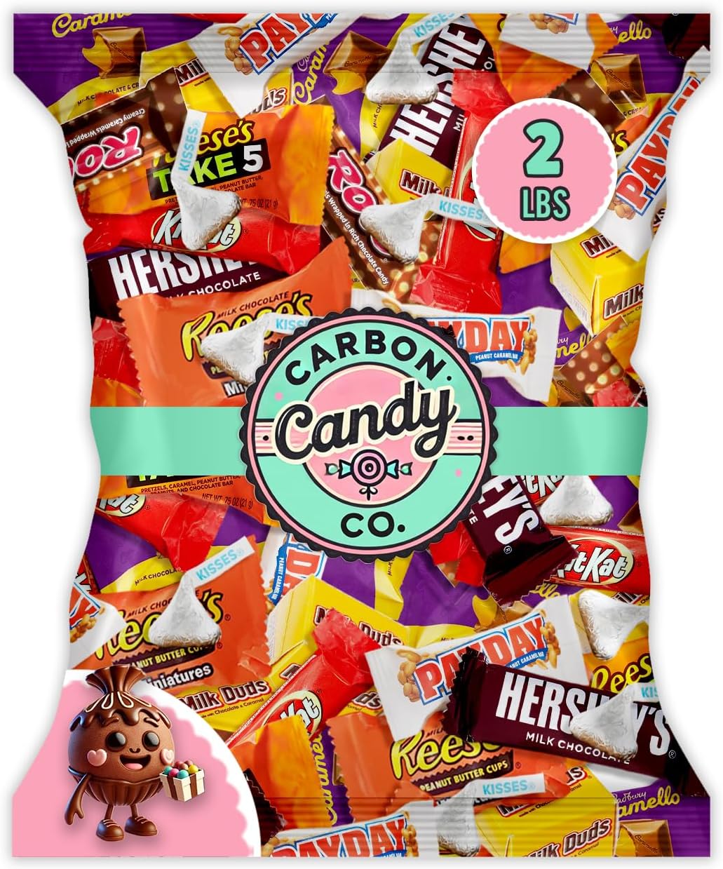 Amazon.com : Chocolate Candy Variety Pack - 2 lb Assorted Bulk ...