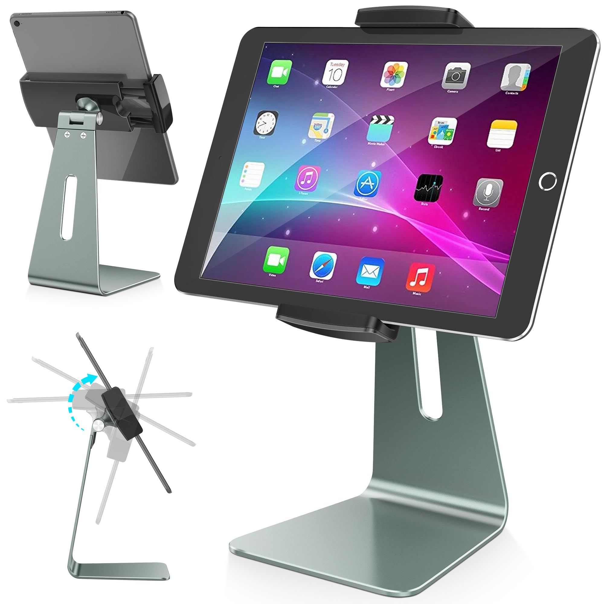 Amazon.com: AboveTEK Elegant Tablet Stand, Aluminum Stand Holder for 7 ...
