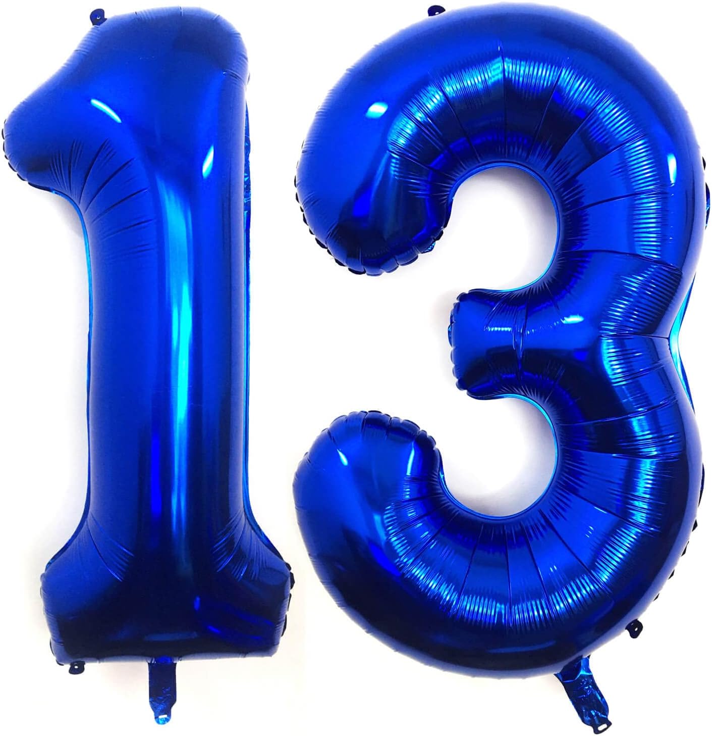 Amazon.com: 40 Inch Navy Blue 13 Number Balloons Giant 13 or 31 ...