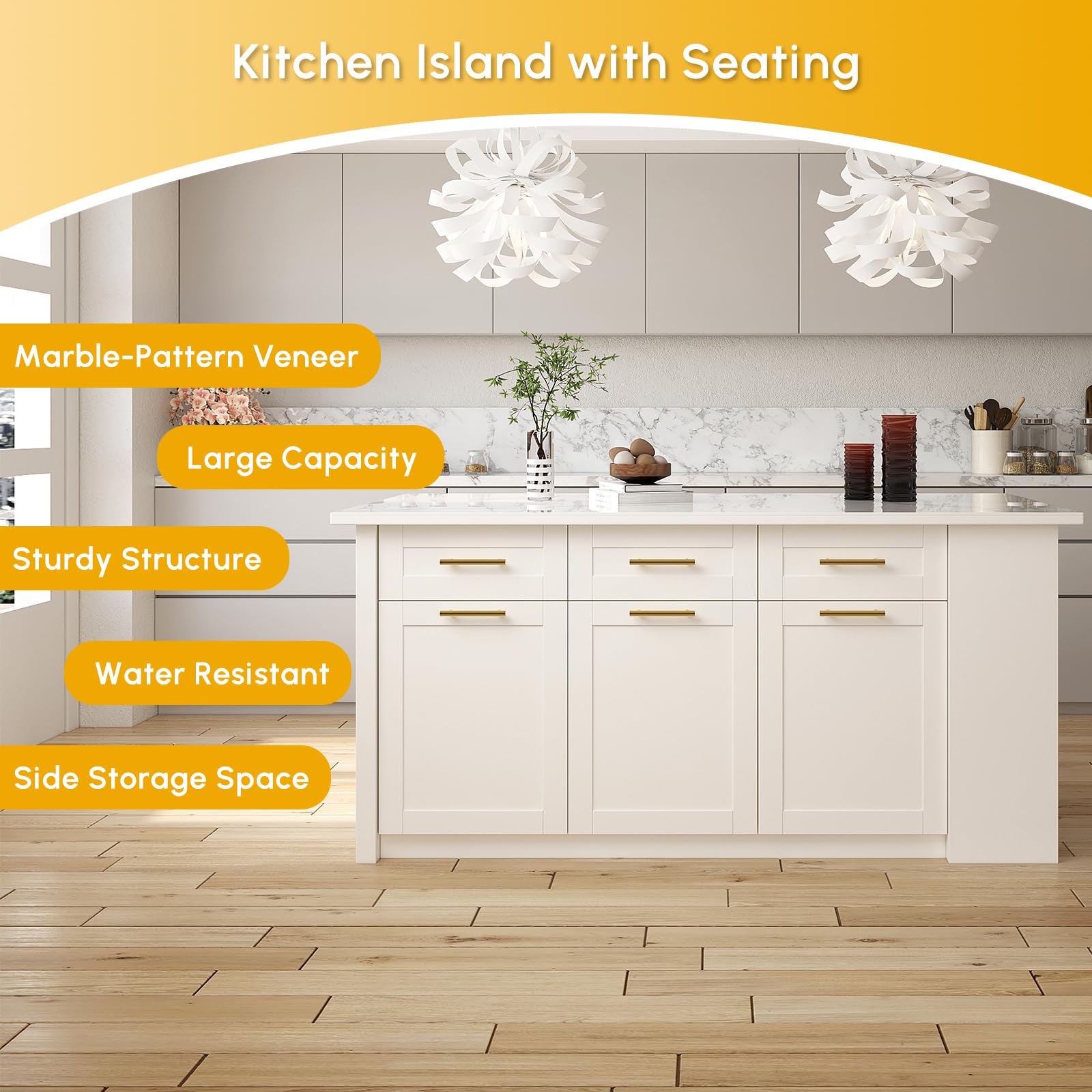 Rock Facade Kitchen Island 5 WAYS TO ELEVATE YOUR KITCHEN WITH NATURAL