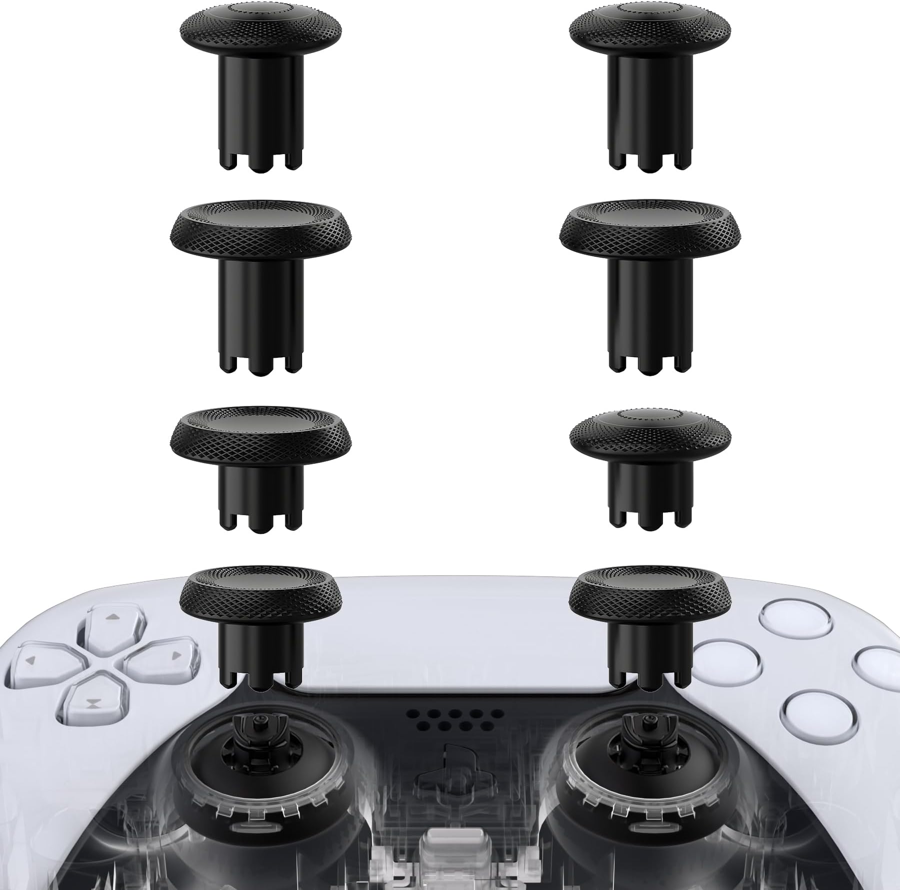eXtremeRate ThumbsGear V3 Thumbsticks Compatible with PS5/PS4 ...