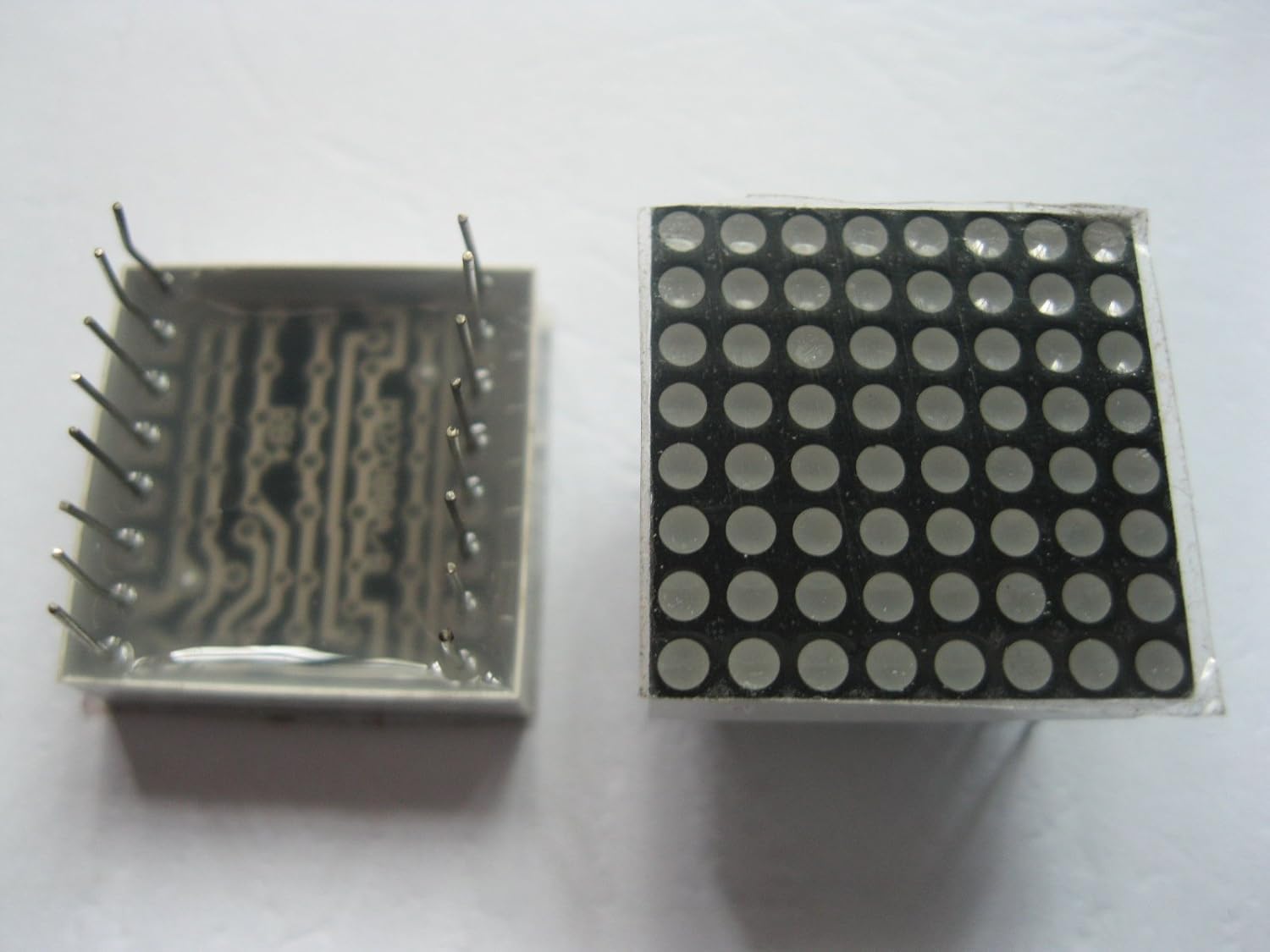 Amazon.com: 6 pcs Dot Matrix LED Display 1.9mm 8x8 Red Common Cathode ...