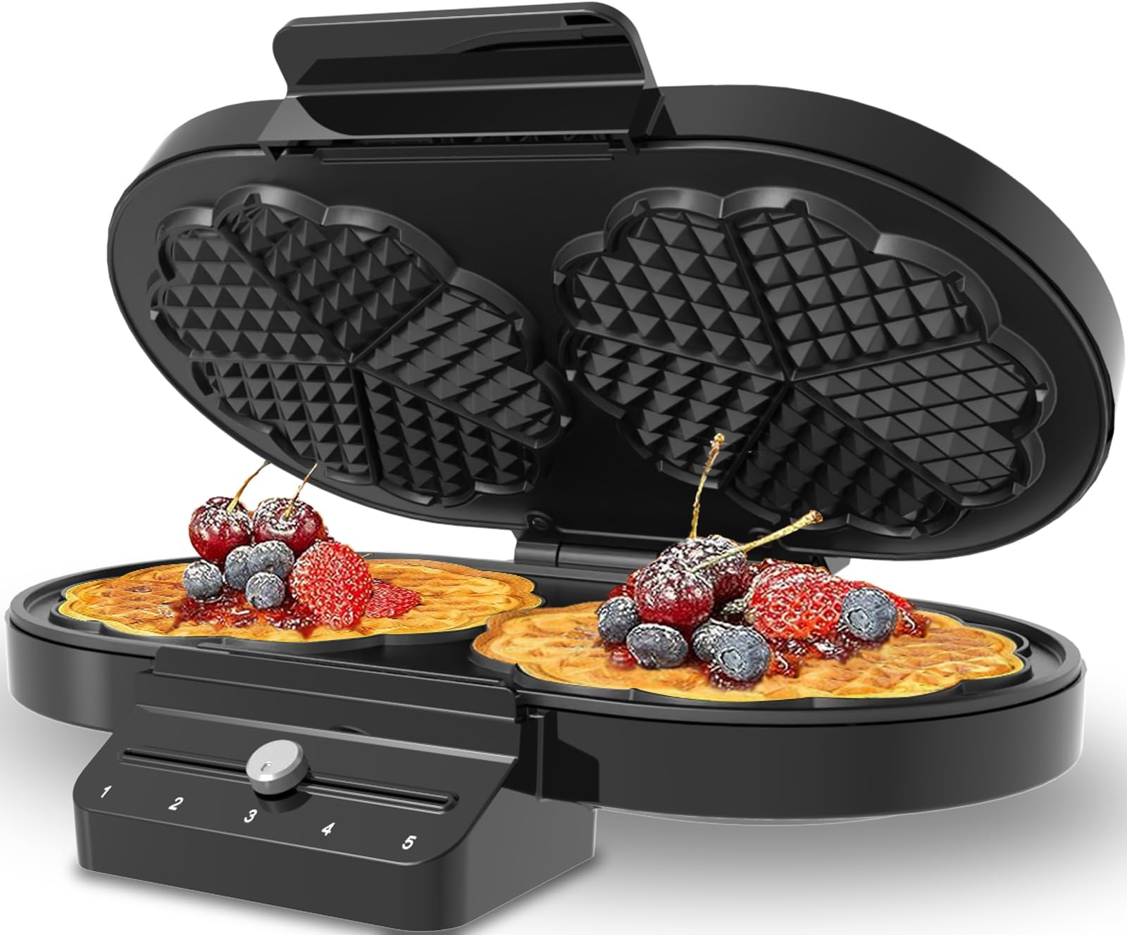 Amazon.com: Waffle Maker Electric Waffle Machine Waffle Irons Non-Stick ...