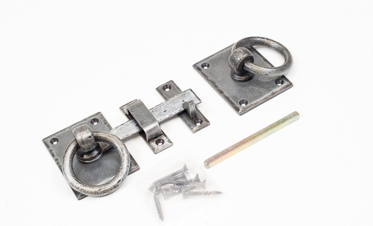 Heatnhand Hand Forged Rectangular Ring Latch : Amazon.co.uk: DIY & Tools