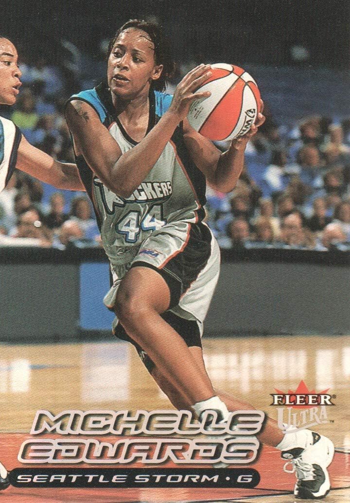 2000 Ultra WNBA Basketball #62 Michelle Edwards Seattle Storm at Amazon ...