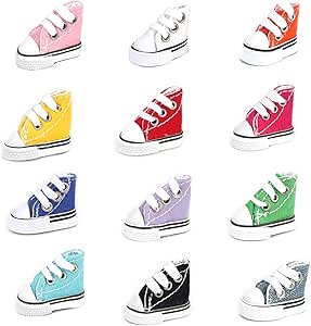 Amazon.com: ASUNFO 12 Pcs Mini Finger Shoes Doll Fingerboard Skateboard ...