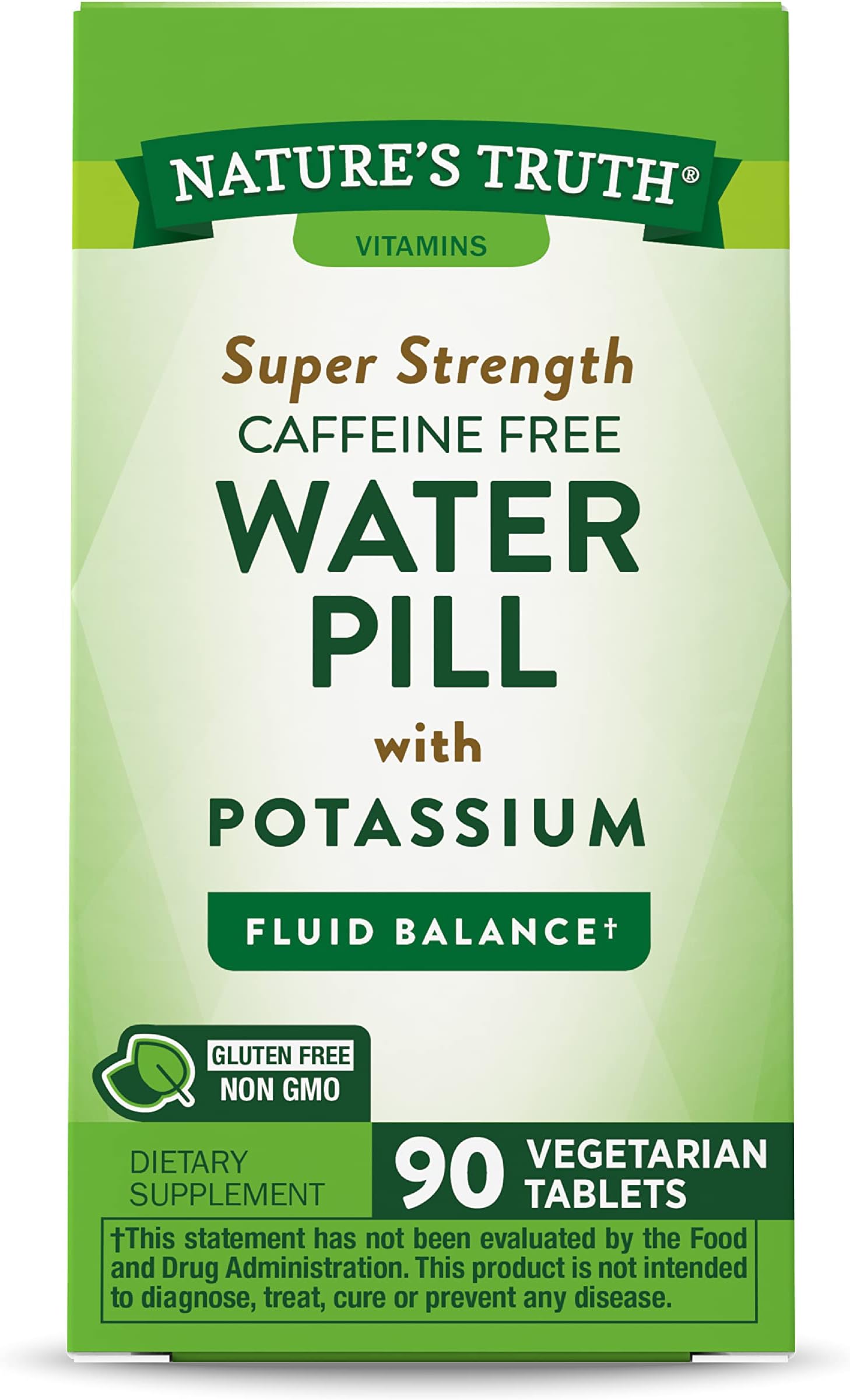 Amazon.com: Nature's Truth Super Strength Water Pill with Potassium ...