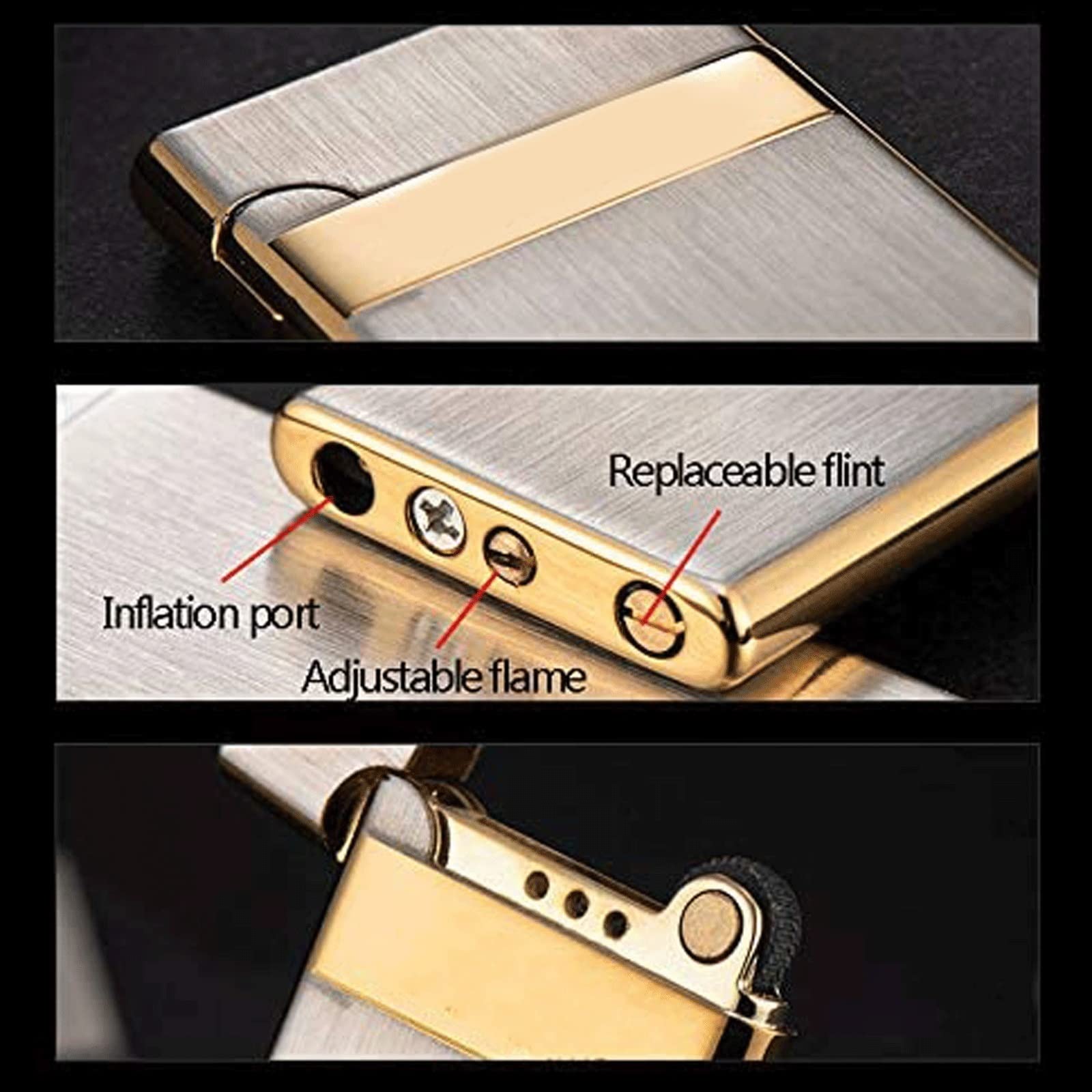 Refillable Flint Lighter