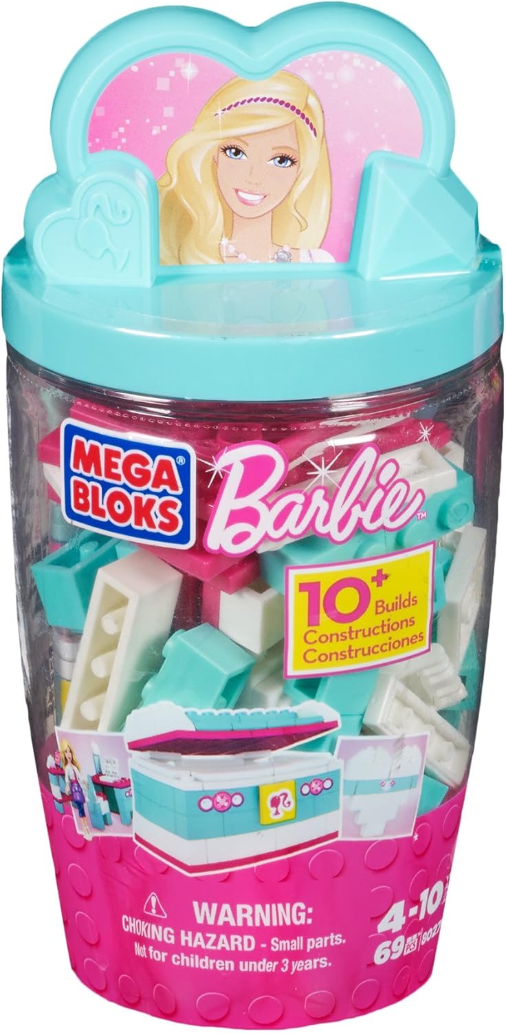 Amazon.com: Mega Bloks Barbie Lifestyle Bulk Blocks : Toys & Games