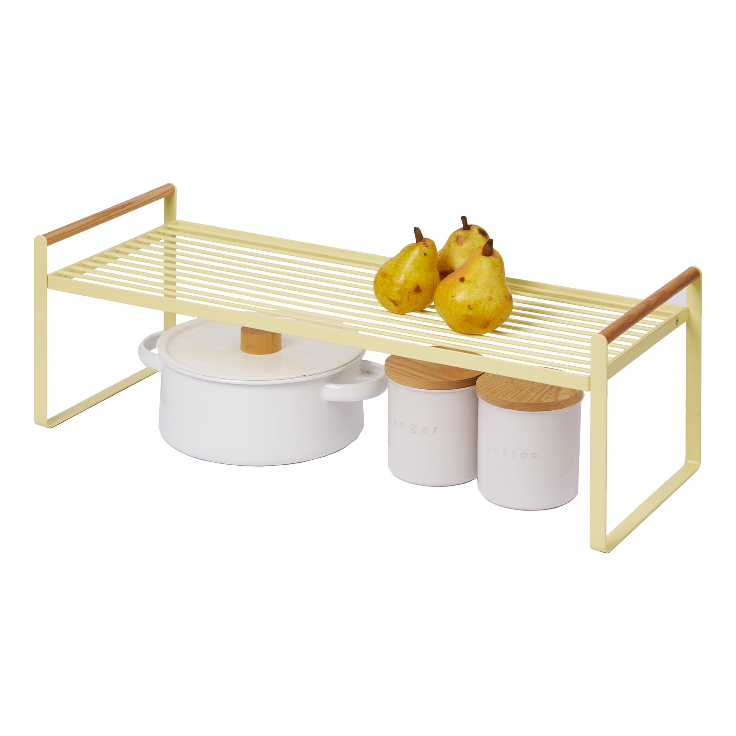 Amazon.com: YAMAZAKI Home Tosca Countertop Wire Shelf - Metal Kitchen ...