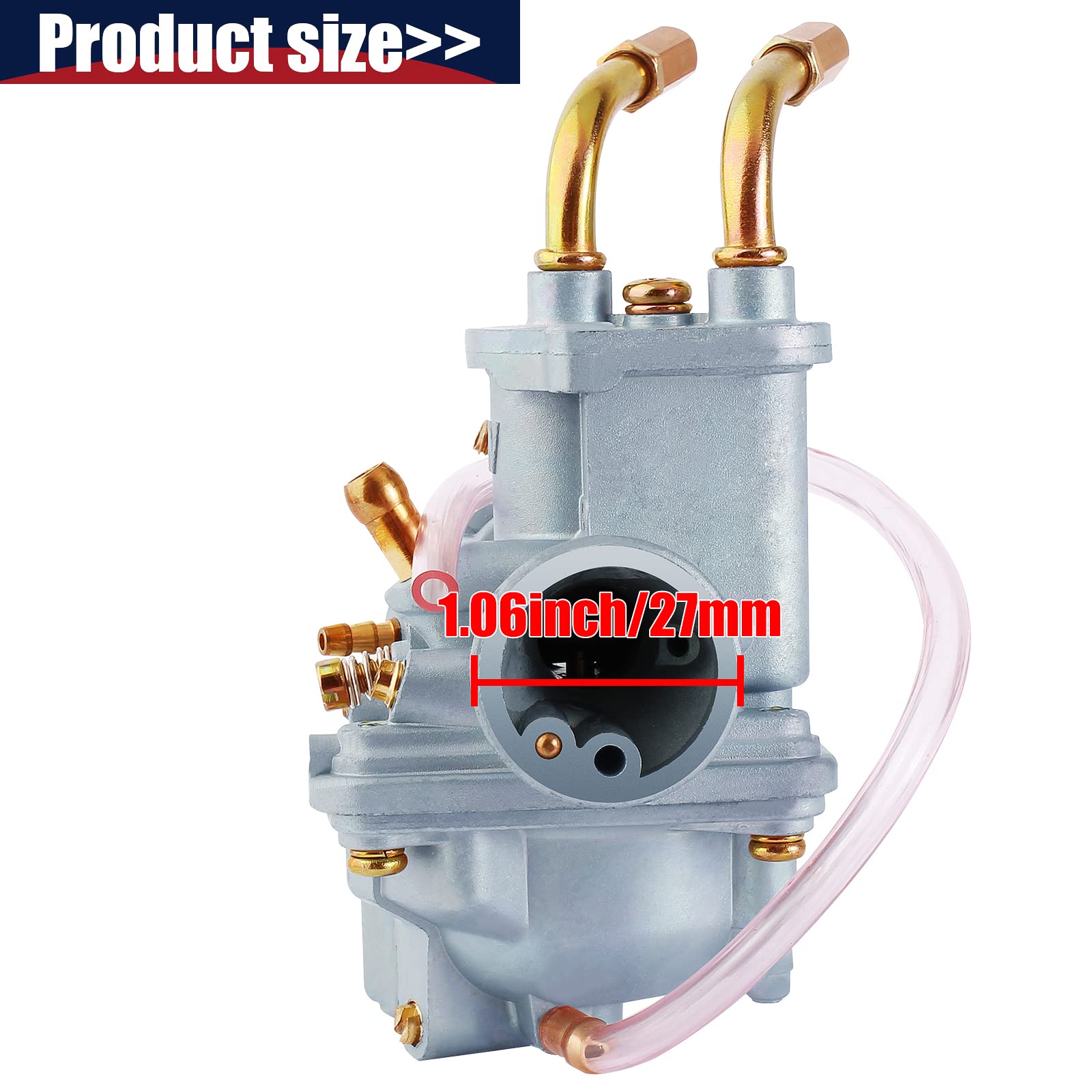 Carburetor Throttle Cable Choke Cable Filter Compatible with Yamaha Y ...