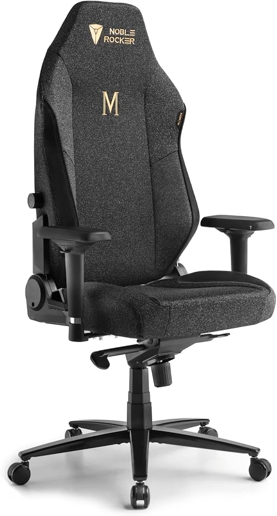 Amazon.com: Noblerocker Gaming Chair Ergonomic PC Game Chair- Lumbar ...