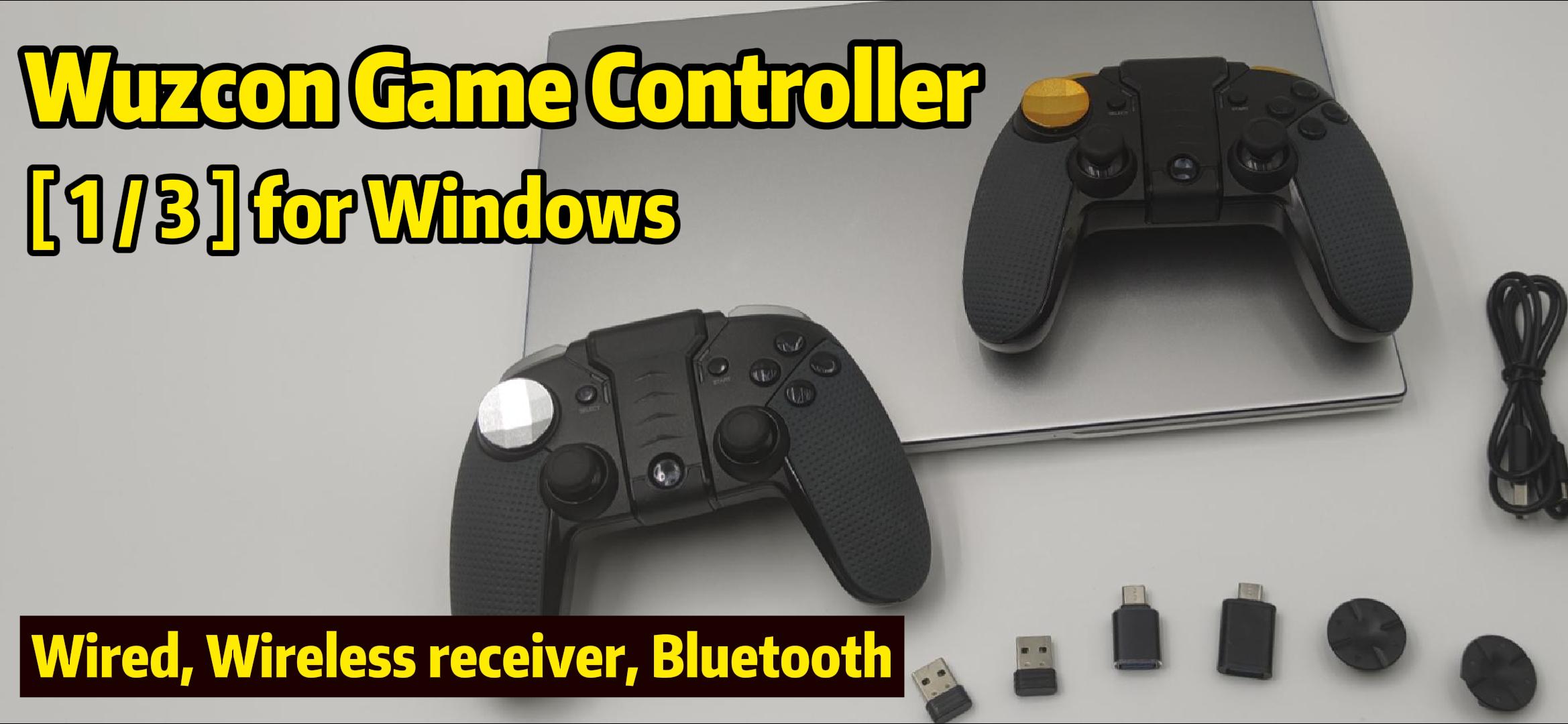 Watch Wuzcon Game Controller for Windows ﹙connection introduction﹚ on ...
