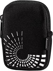 Amazon.com : Hama Camera Case Fancy Neoprene Circle 50C, Black ...