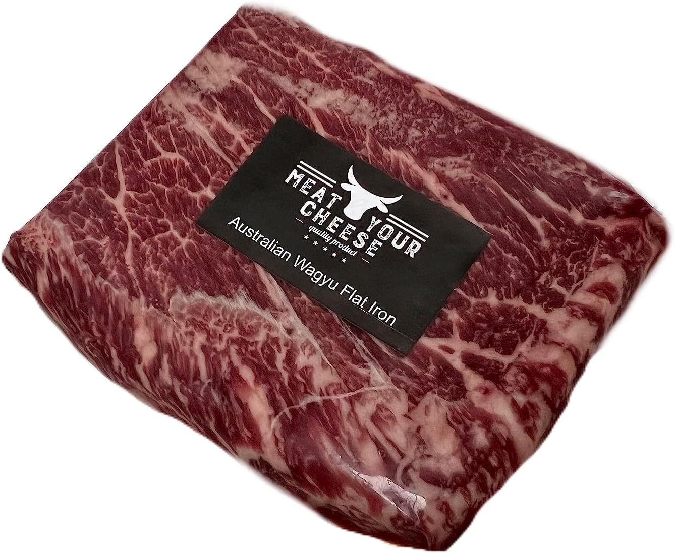 Amazon.com: Australian Wagyu Flat Iron Steak 8oz x 1 Pack - Meat Your ...