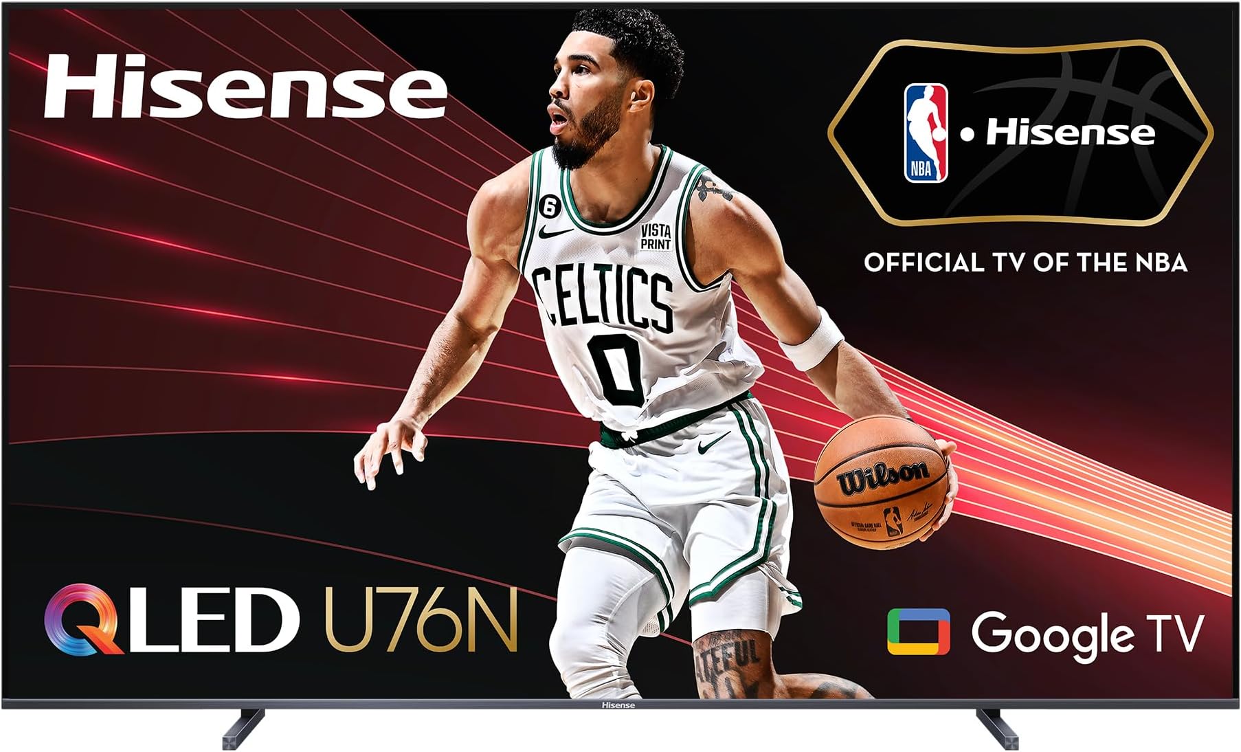 Hisense 100U76N-100 inch 4K QLED 144Hz Google TV with Quantum Dot ...