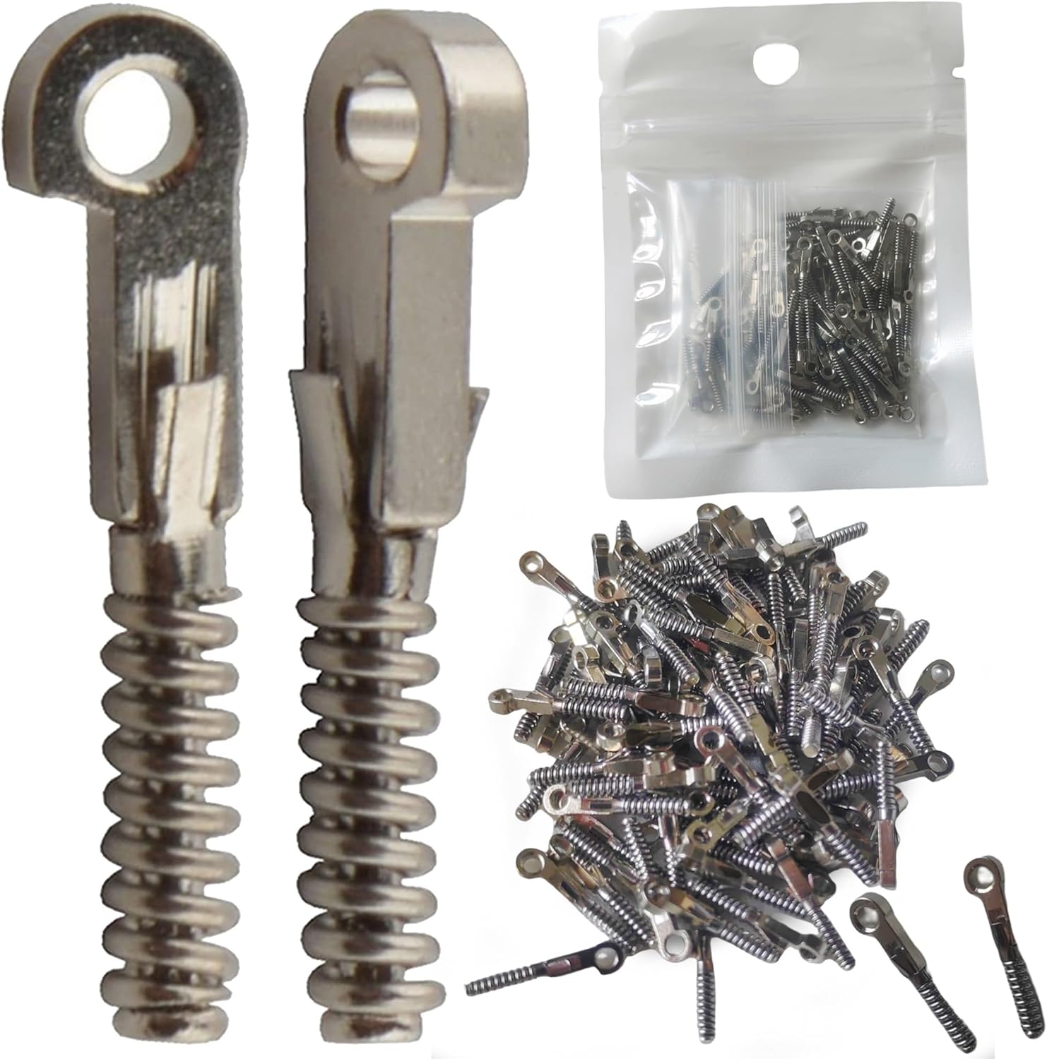 Amazon.com: ALEYHA 100Pcs Glasses Spring Insert Glasses Repair Elastic ...